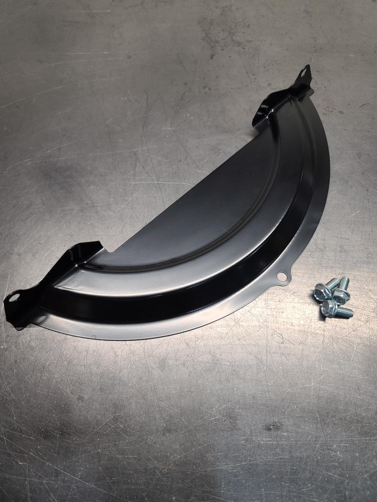 Flywheel cover with hardware – Unit 2 Fabrication