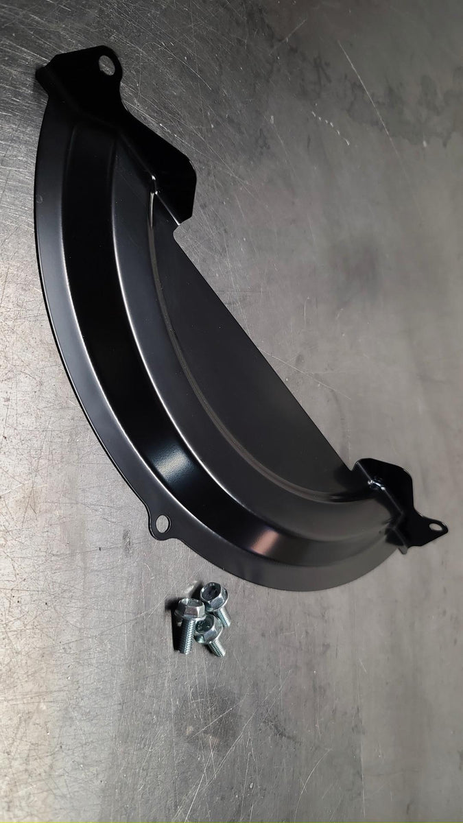 Flywheel cover with hardware – Unit 2 Fabrication